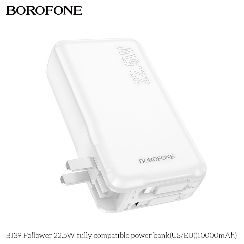 BJ39 Follower 22.5W Sạc dự phòng hoàn toàn tương thích (US/EU)(10000mAh)