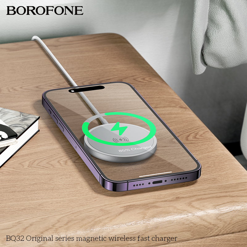 Bộ sạc nhanh không dây từ tính dòng BQ32 Original