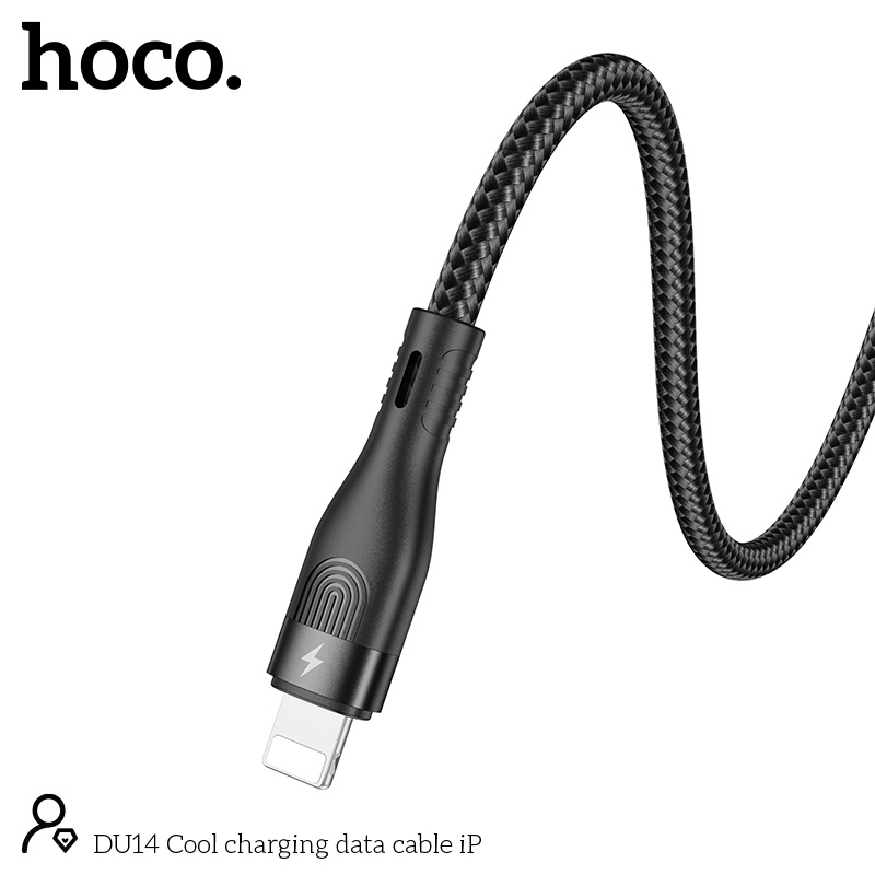 Cáp sạc Hoco DU14 Lightning 3A