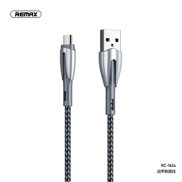 Cáp sạc nhanh bọc dù Type C REMAX RC-162a 3.0A