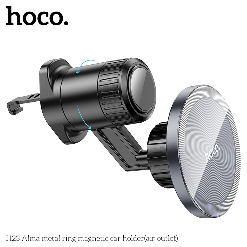 Giá đỡ từ tính vòng kim loại Alma H23 (cửa thoát khí)