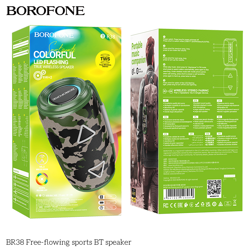 Loa BT thể thao BR38