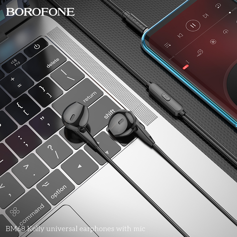Tai nghe đa năng BM68 Kelly kèm mic