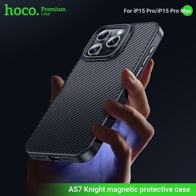 Ốp bảo vệ từ tính Knight cho iP15 Pro Max(AS7)